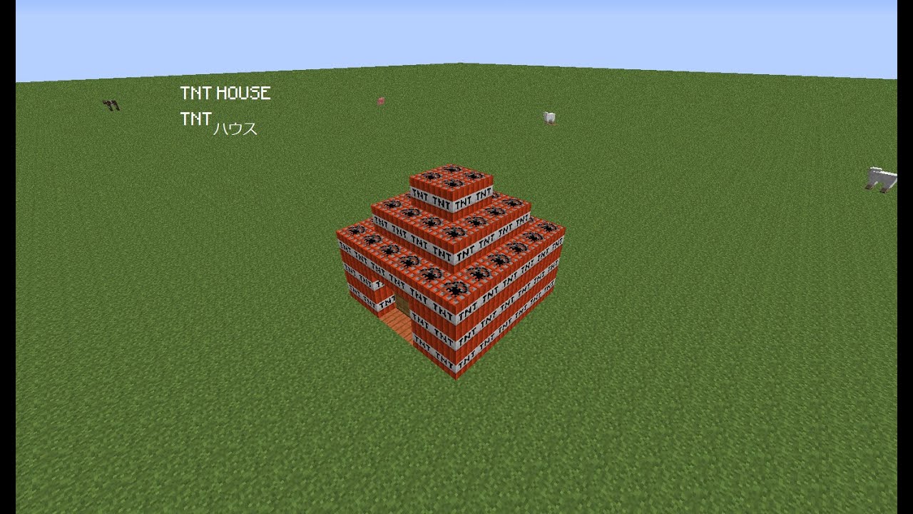 Minecraft: How to make a TNT House - YouTube