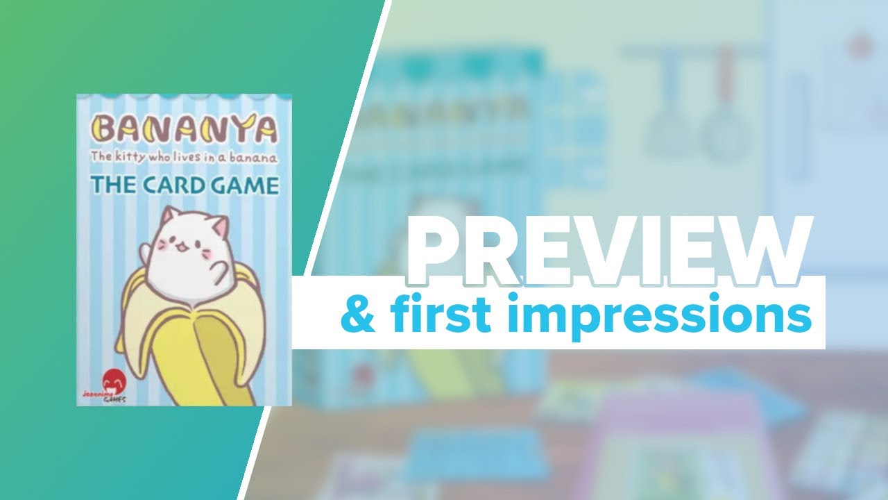 Bananya Preview Overview and First Impressions - YouTube
