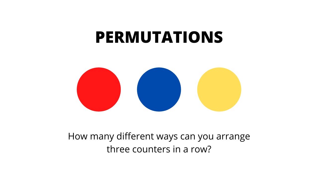 Permutations Puzzle for Maths at Home - YouTube