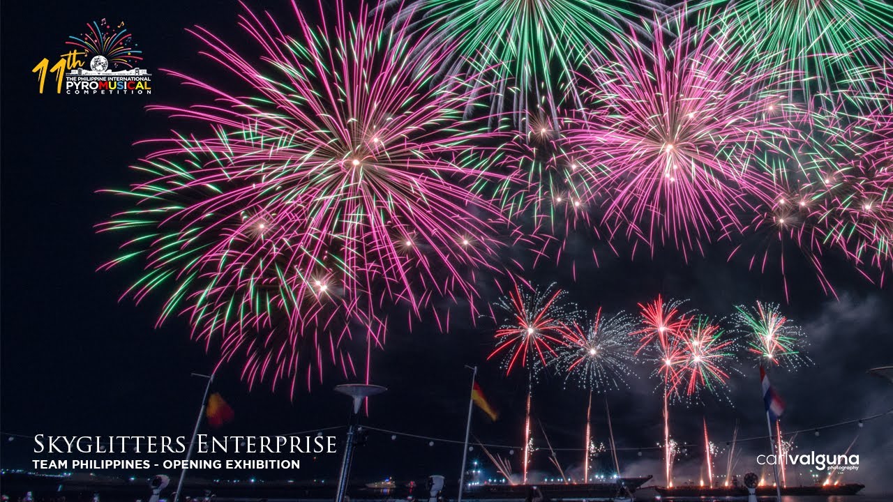 The 11th Philippine International Pyromusical Competition | Team ...