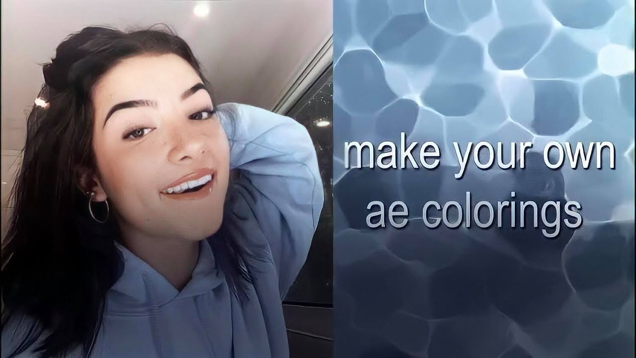 How to make your own coloring | after effects - YouTube