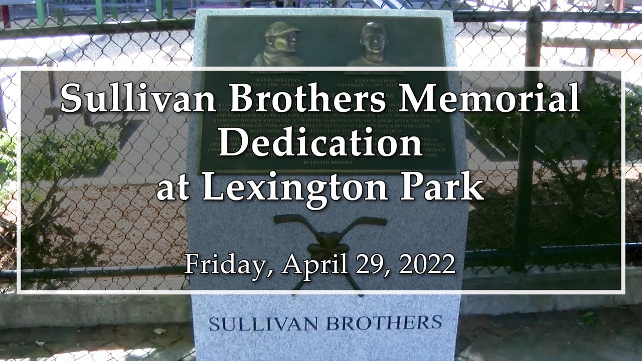 Dedication of the Sullivan Brothers Memorial 4-29-22 - YouTube