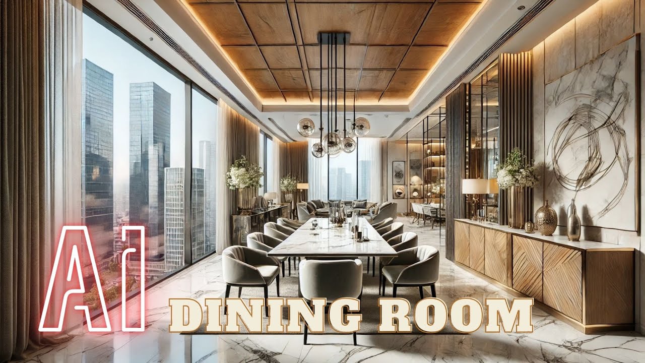 Dine in STYLE with These Luxury Dining Rooms in Modern Skyscrapers ...