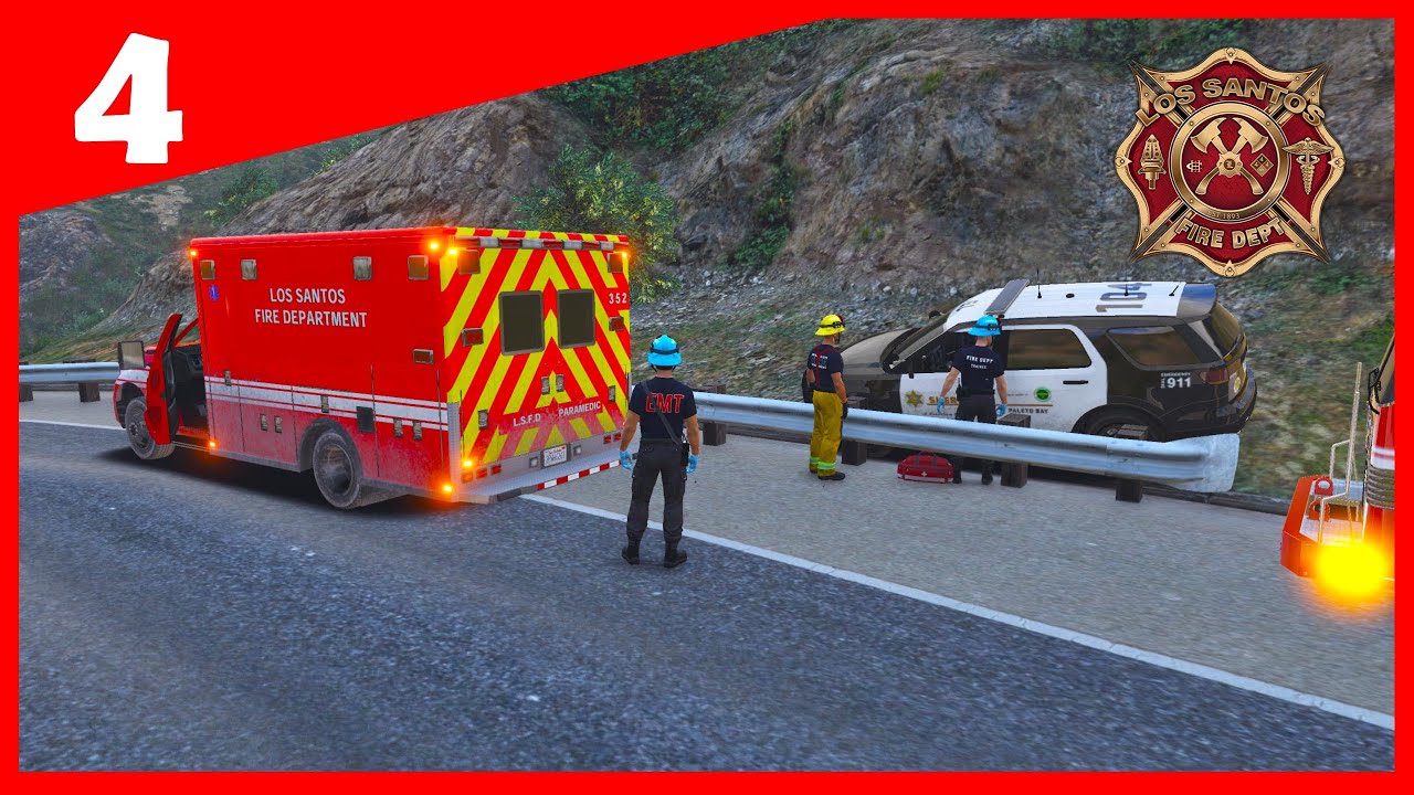 ACCIDENTE con ATRAPADO! | EP 4 | ROLEPLAY | LSFD - YouTube