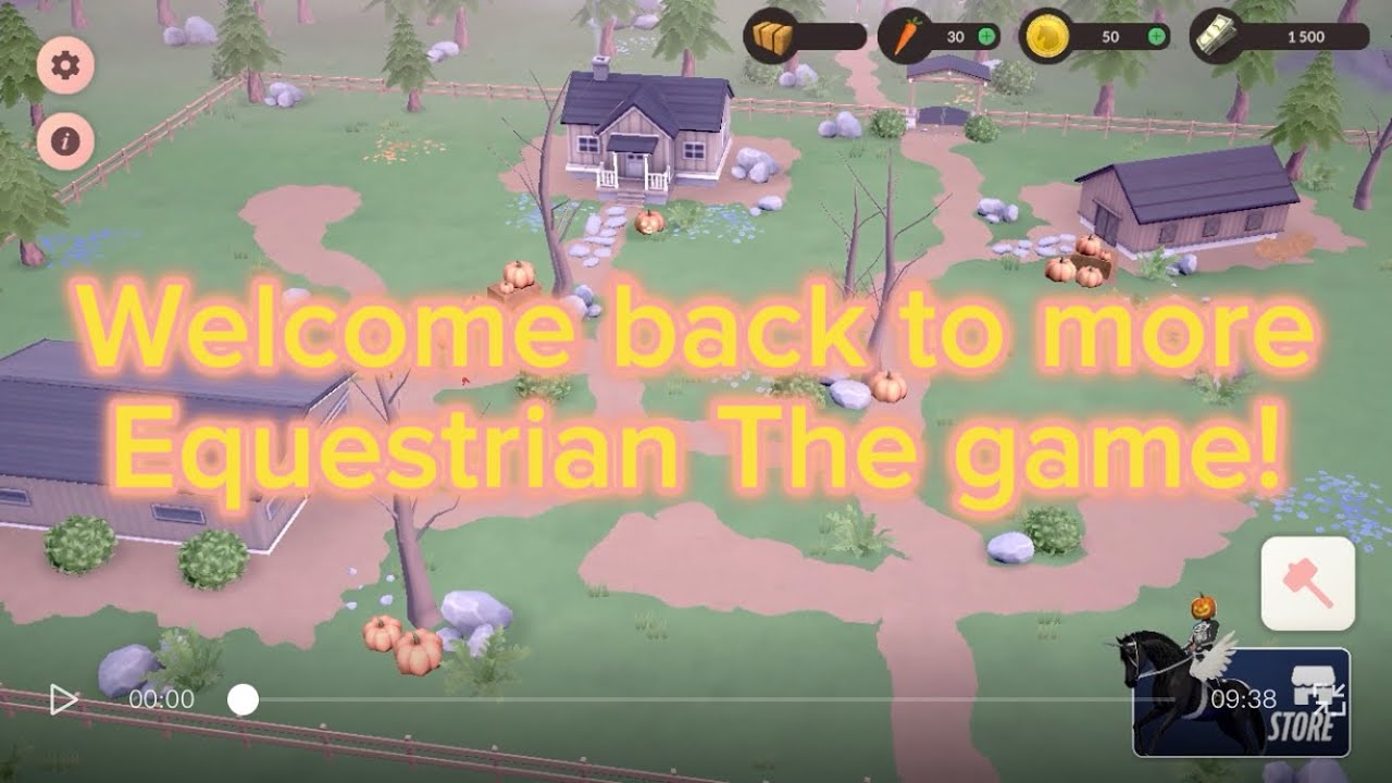 Welcome to more equestrian the game!!! - YouTube