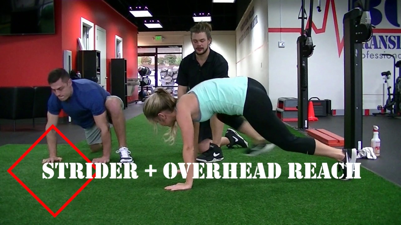Coaching the Strider + Overhead Reach - YouTube