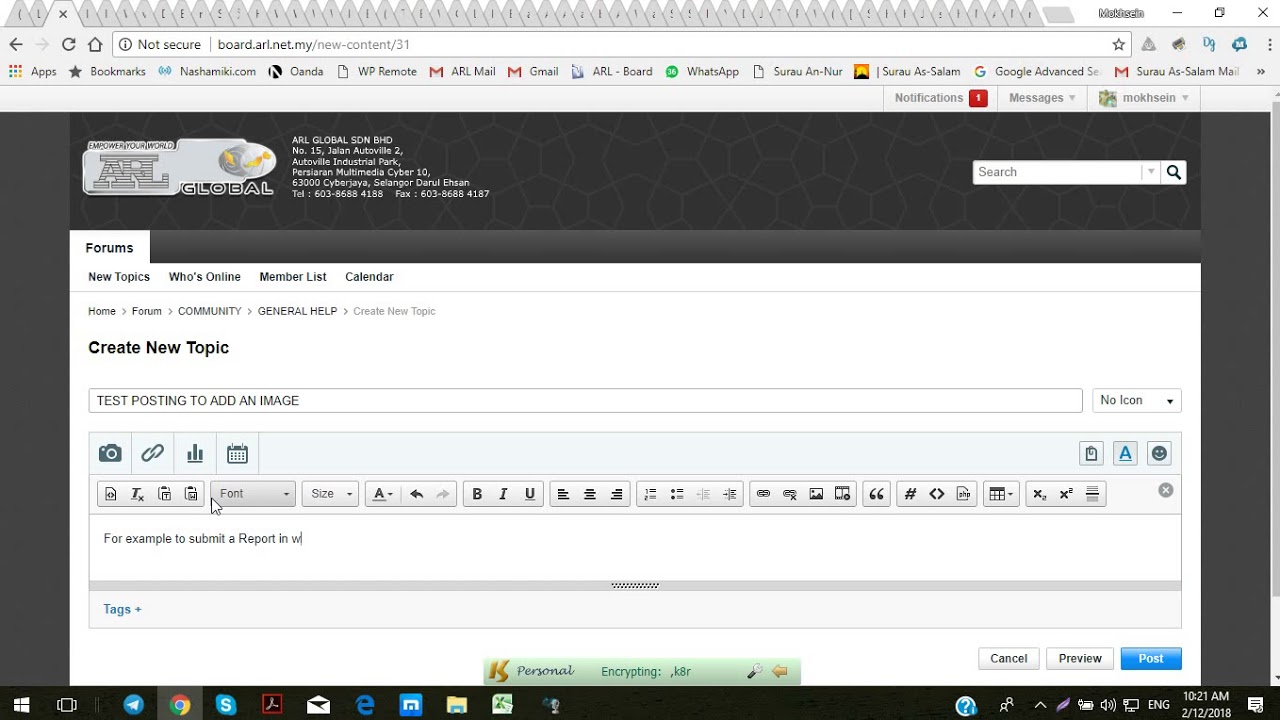 Adding Image to your Forum Posts in vBulletin 5 - YouTube
