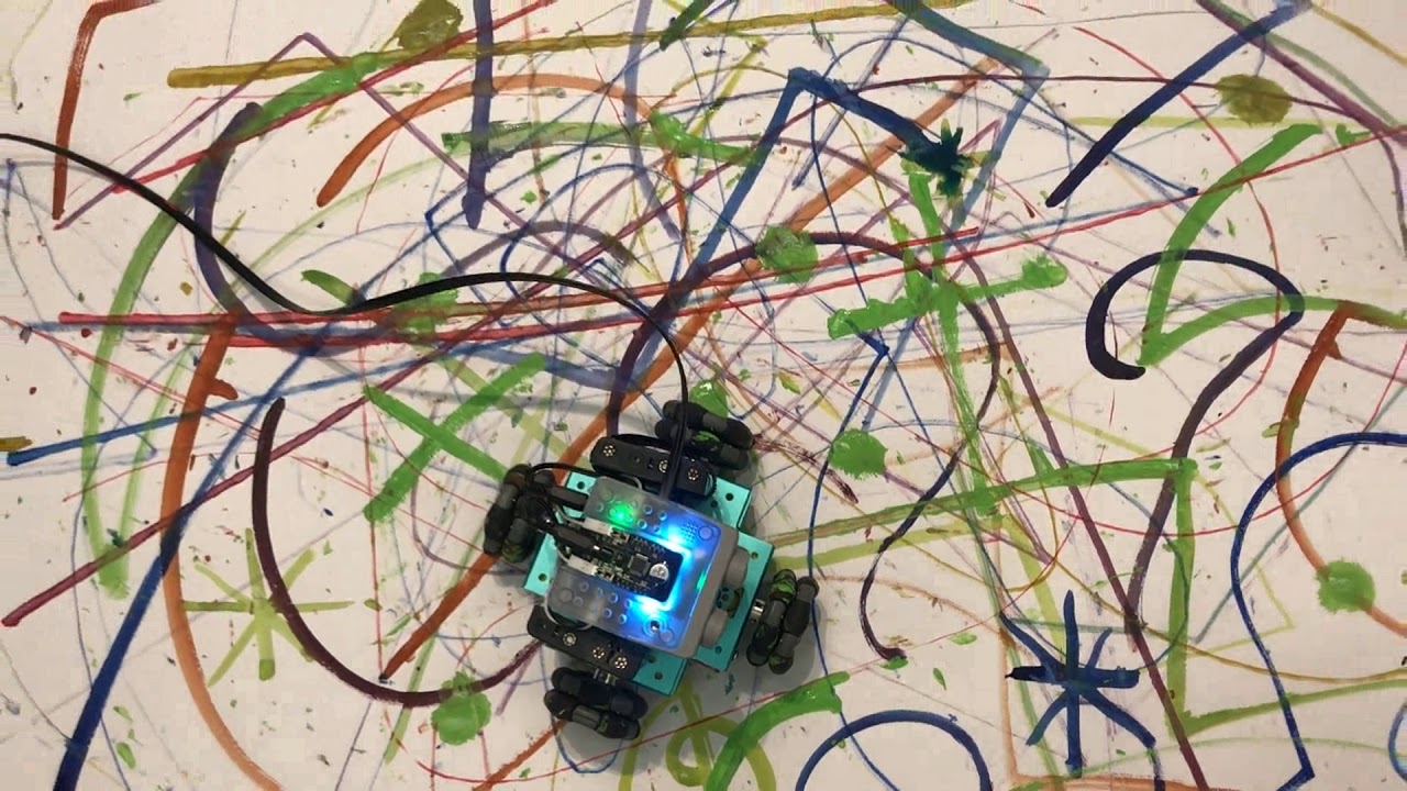 FlipRobot - E300 Little Artist Extension Kit - YouTube