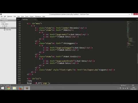 Membuat Isi Halaman Web Menjadi Dinamis dengan PHP | PWEB C1:E4 - YouTube