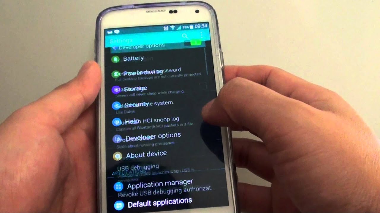 Samsung Galaxy S5: How to Change Transition Animation Scale - YouTube