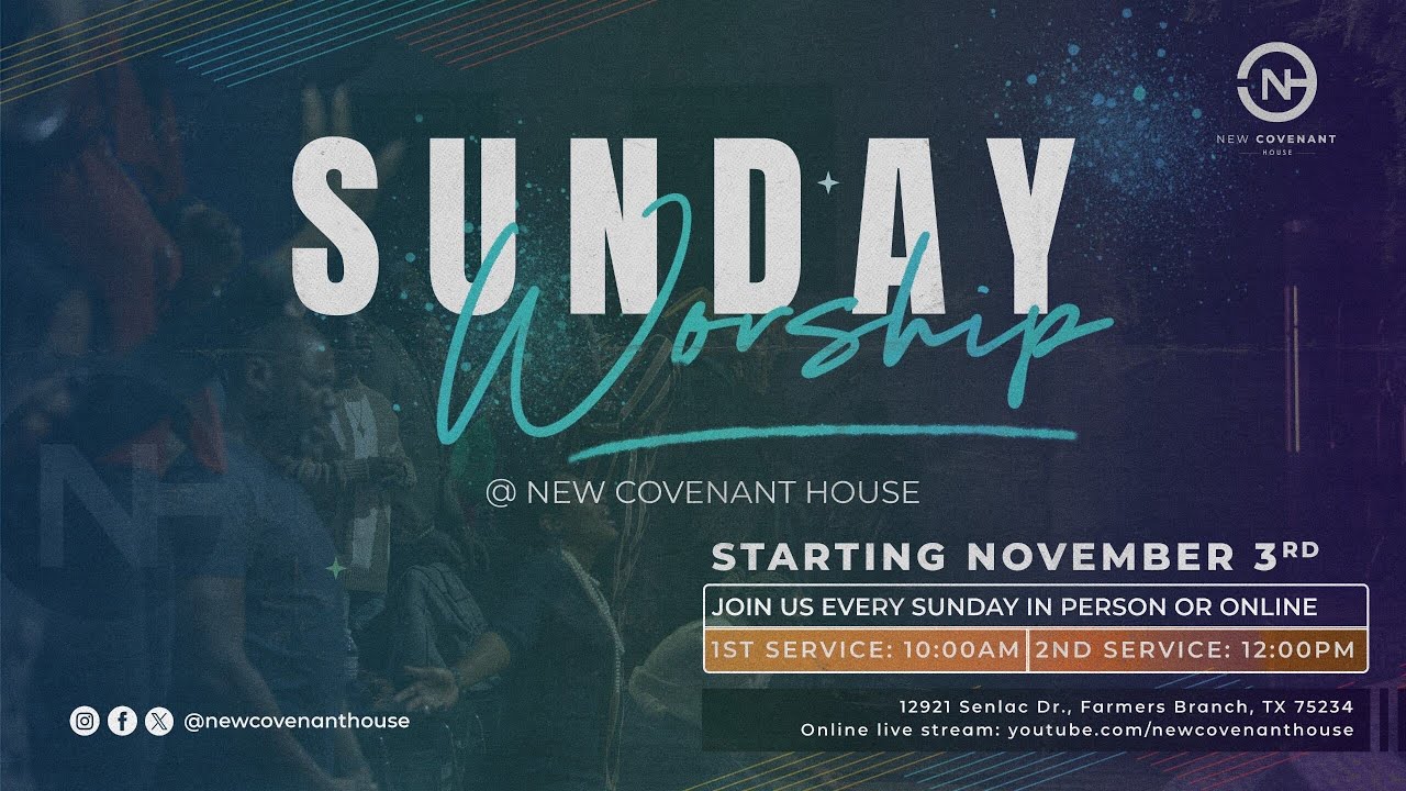 Join Us LIVE for Sunday Worship: Experience God's Presence and Power ...
