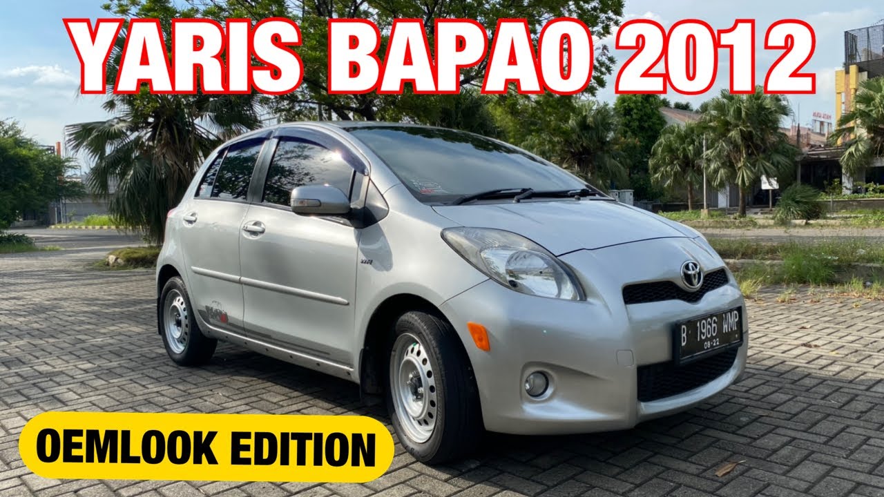 Toyota Yaris 2012 OEMLOOK Editiion Type S AT Low KM Jakarta Otomotif ...