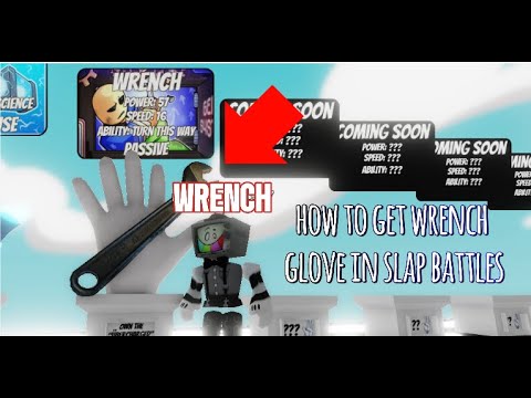 how to get wrench glove in slap battles - YouTube