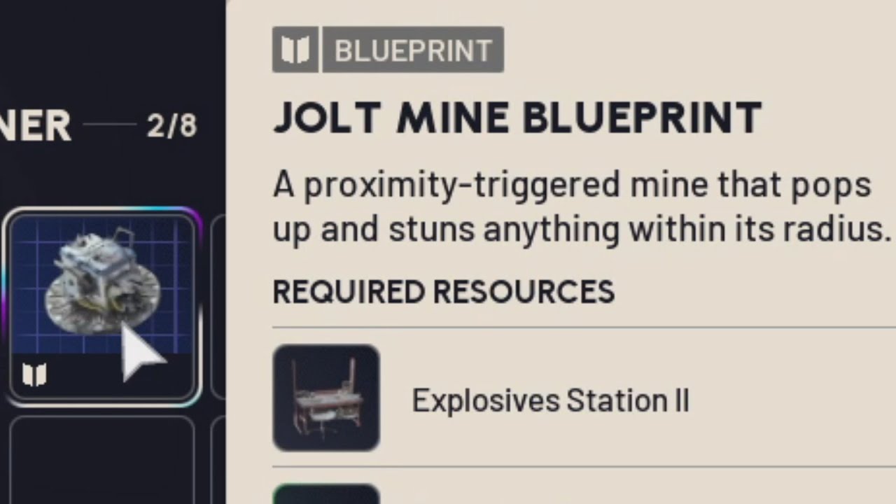 Jolt Mine Blueprint Location - Arc Raiders - YouTube