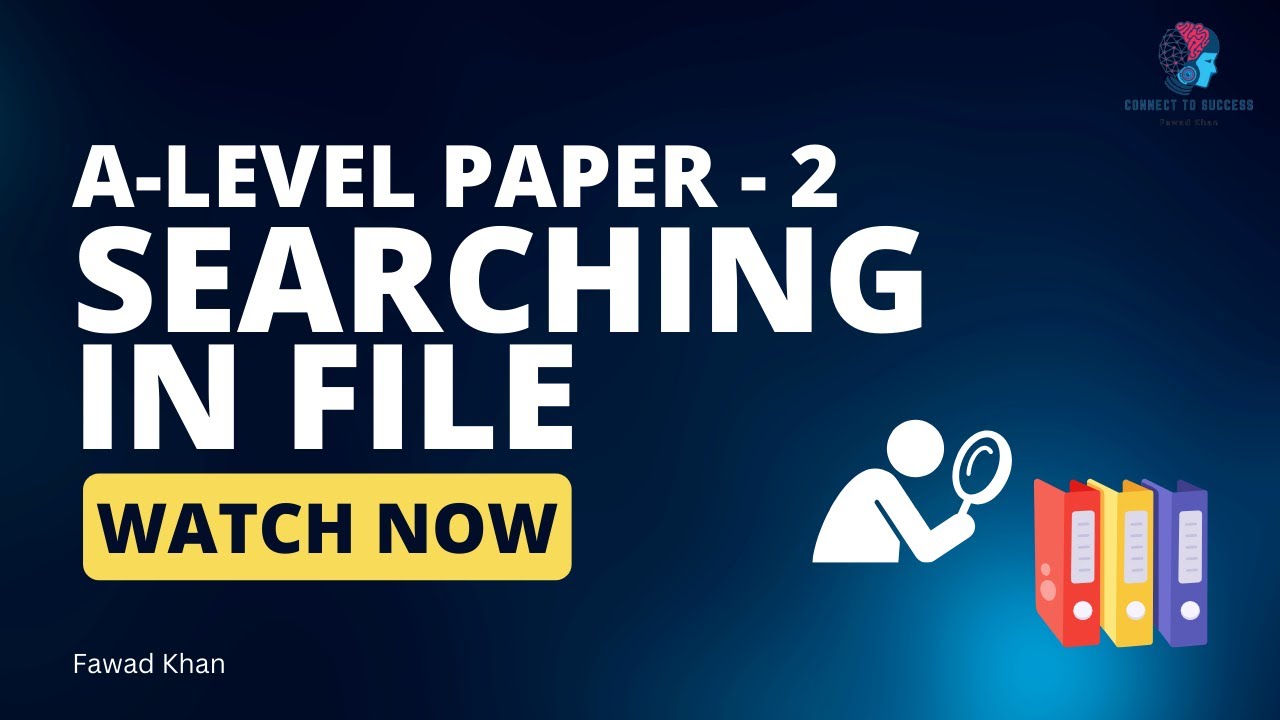 File Search Operations Simplified: Step-by-Step Guide | A-level | Paper ...