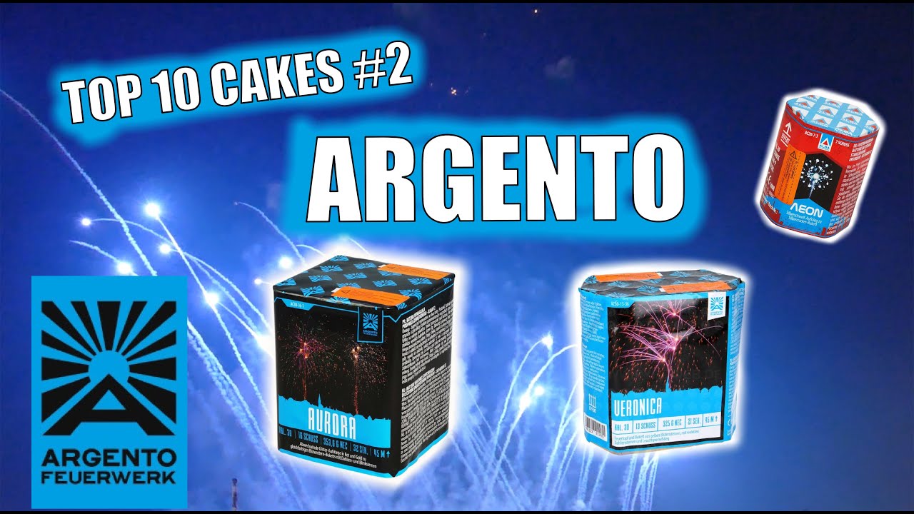 TOP 10 CAKES #2 Argento | Pyro Special - YouTube