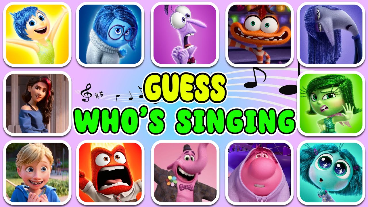 #2 INSIDE OUT 2 character by their VOICE | TIDE World - YouTube