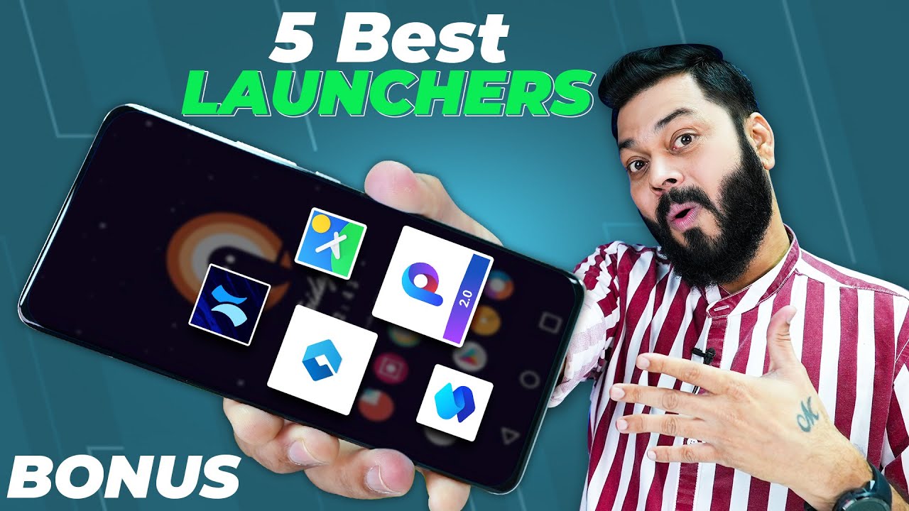 Top 5 Best Android Launchers Of 2021 + Bonus ⚡ May 2021 - YouTube