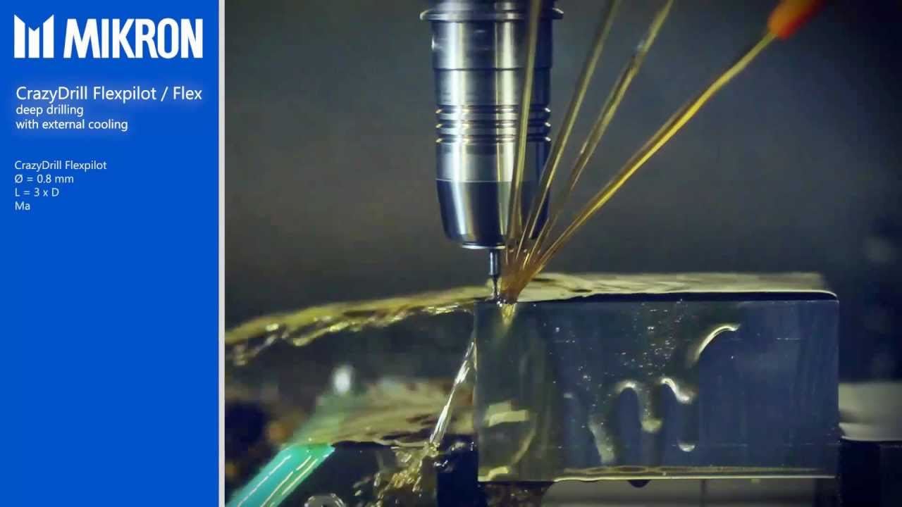 MIKRON TOOL - CrazyDrill - Highlights 2012 - YouTube