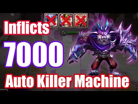Inflicts 7000 over, Auto Killer Machine Jultan is so funny🤣🤣🤣【Summoners ...