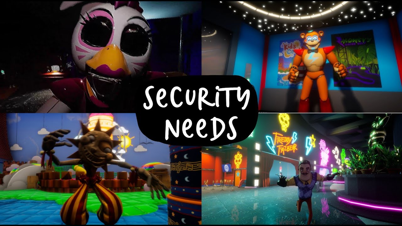FNaF SB IN HELLO NEIGHBOR? - Security Needs - Hello Neighbor Full Game ...