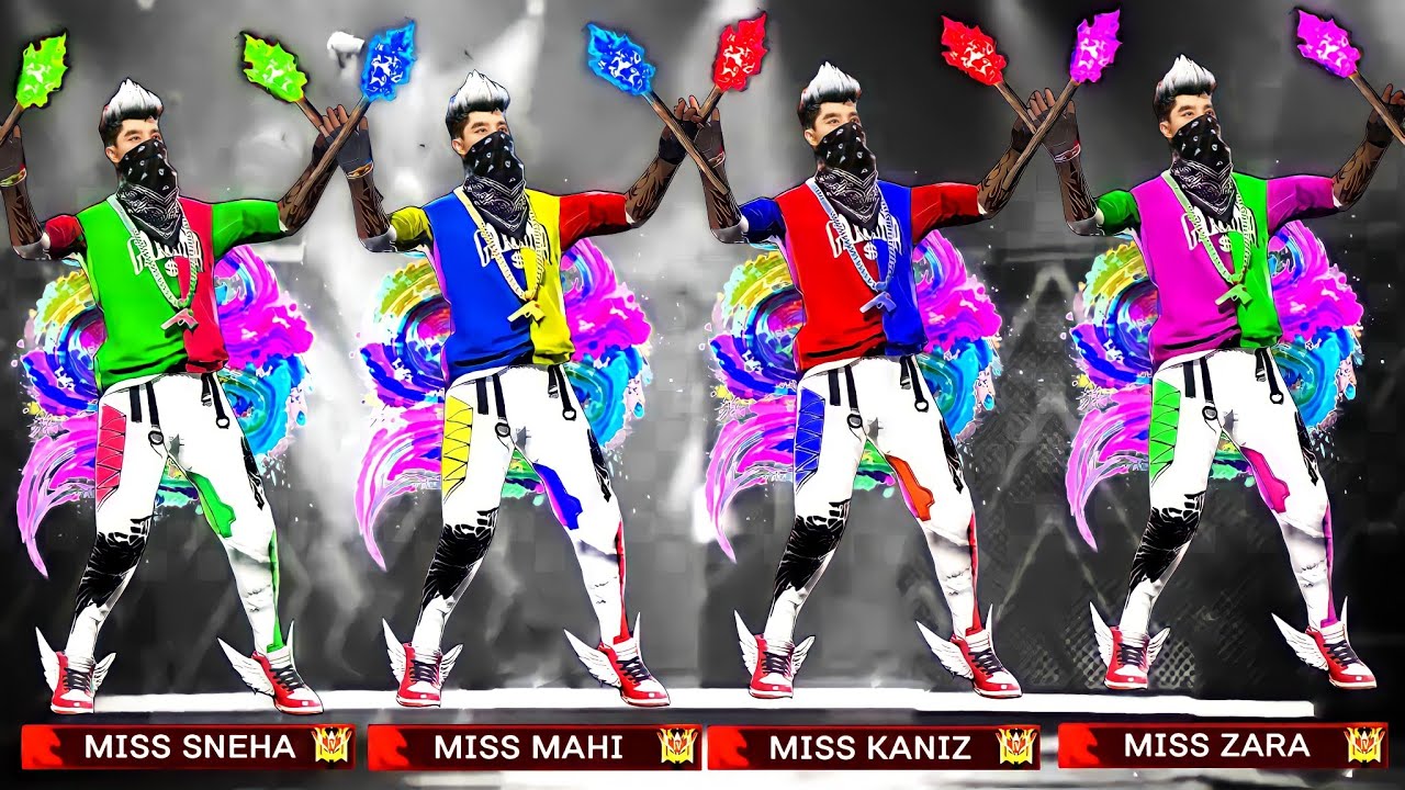 HIP HOP AND NEW EMOTE PRESET ALIGHT😈💥MOTION FF💥🎶||🤡 PANDA🤡-DESIIGNER ...