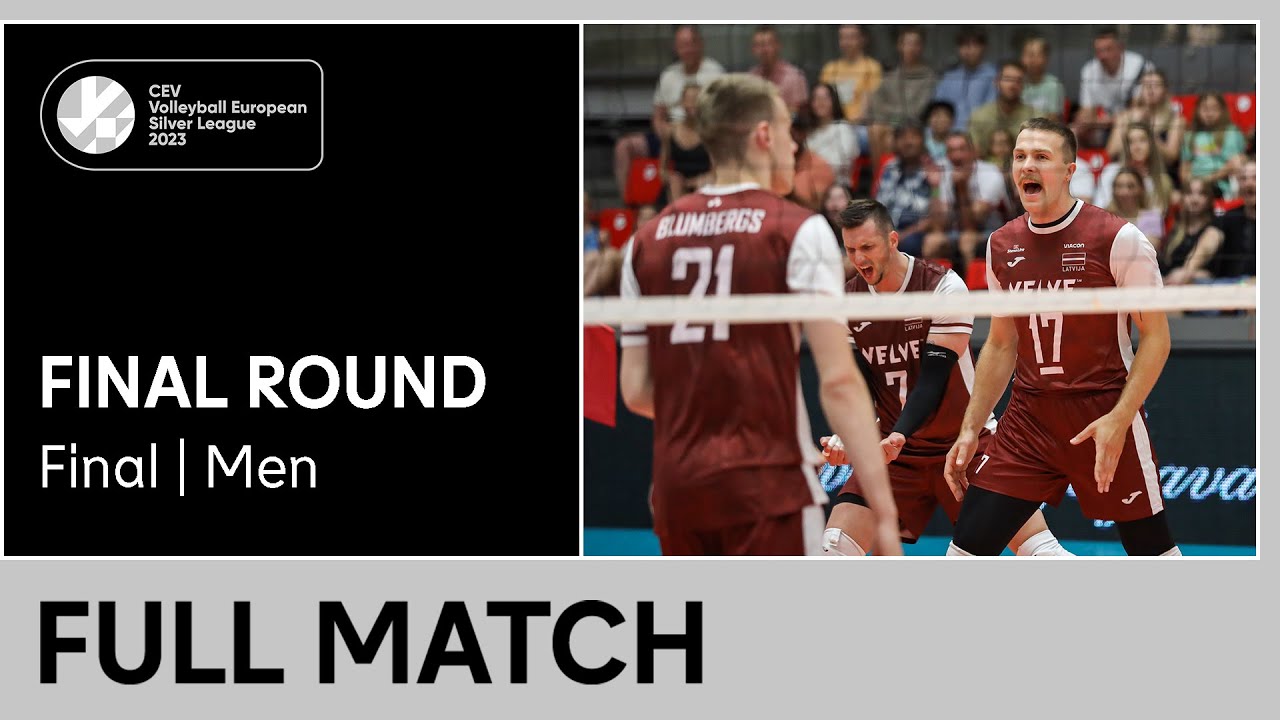 Full Match | Latvia vs. Hungary - CEV Volleyball European Silver League ...