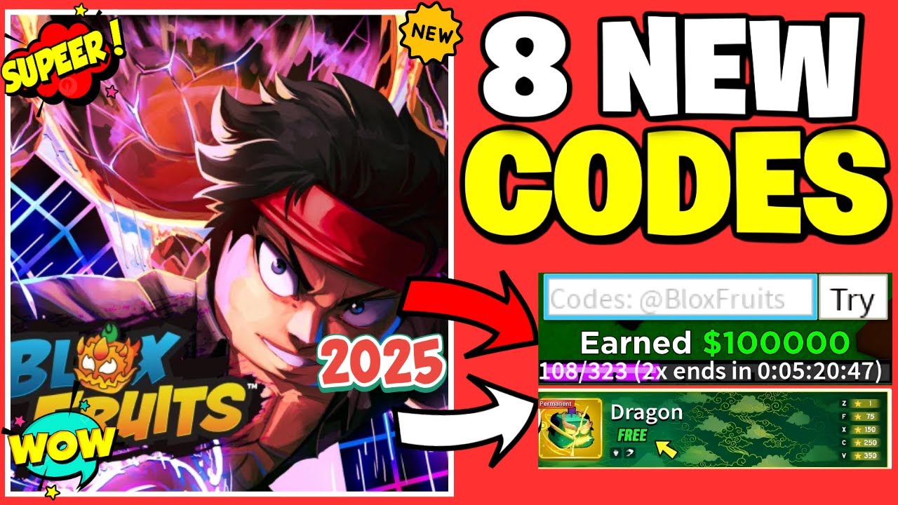 [☄️⭐GRAVITY]*NEW CODES* BLOX FRUITS REDEEM CODES 2025 - ROBLOX BLOX ...