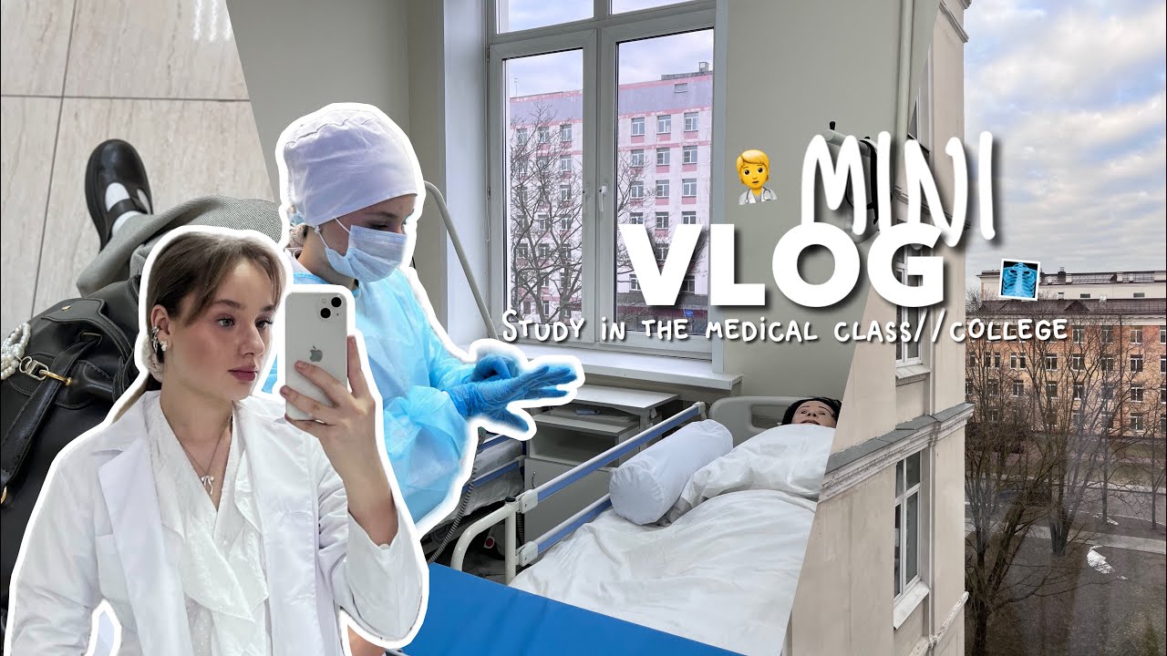 MINI VLOG// medical class education/college ˚⋆ ˚｡⋆⋆ - YouTube