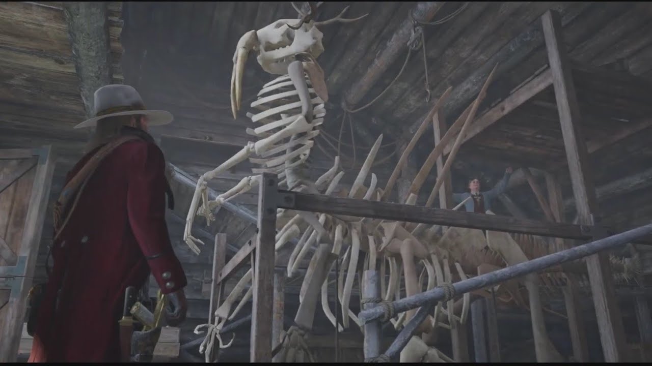 A Test of Faith - II | Dinosaur bones as Arthur Unique Cutscene and ...