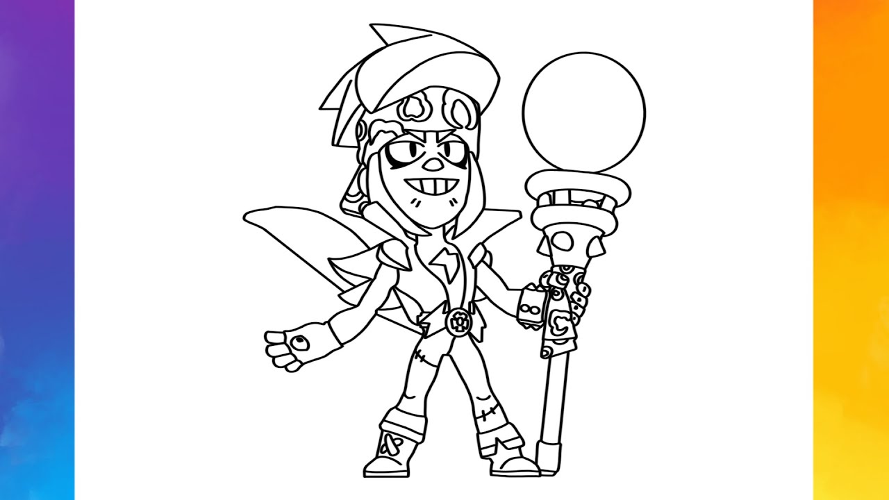 HOW TO DRAW ZIGGY FROM BRAWL STARS - YouTube