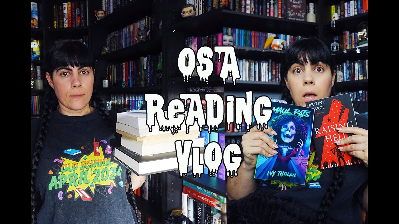 OLD SCHOOL APRIL READING VLOG | Back to the 90s - YouTube