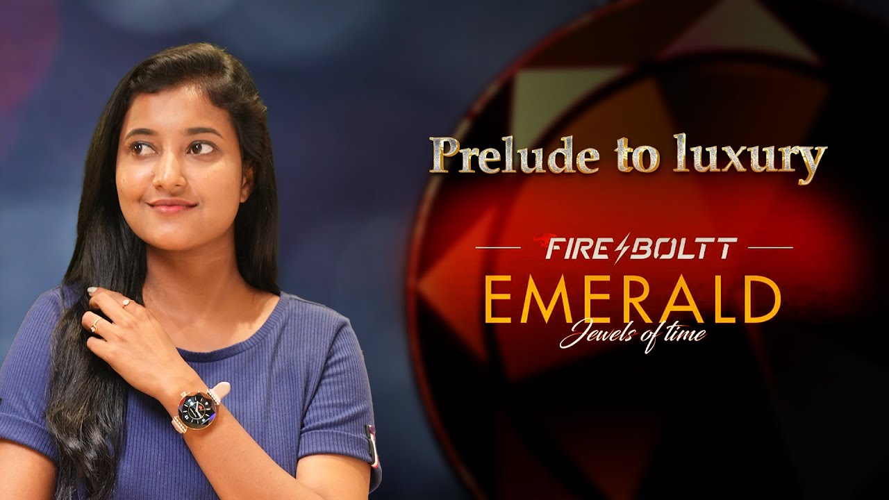 Fire-boltt Emerald Smartwatch Detailed Review | Poorvika India - YouTube