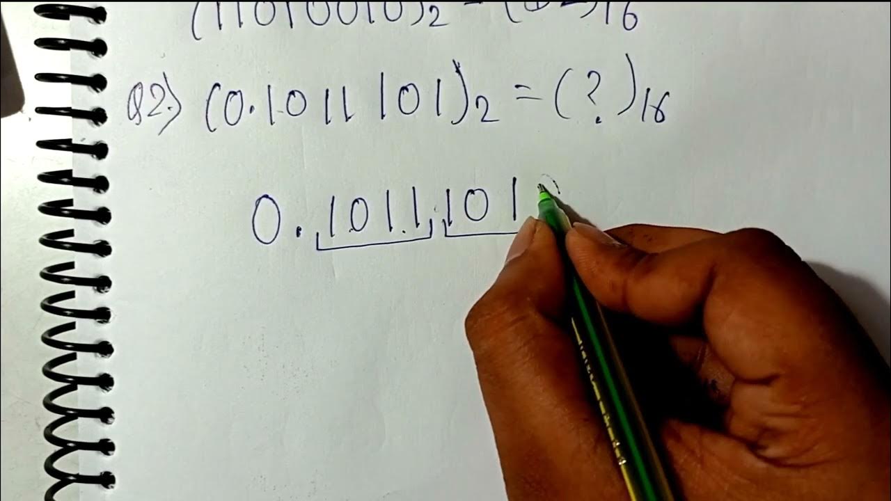 Binary to Hexadecimal Number Conversion Number Conversion | Number System Conversions - YouTube