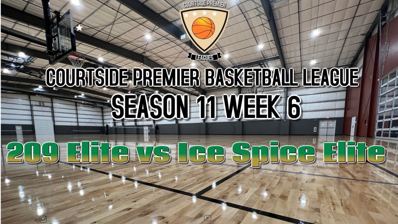 209 Elite VS Ice Spice Elite | Courtside Premier Basketball League ...