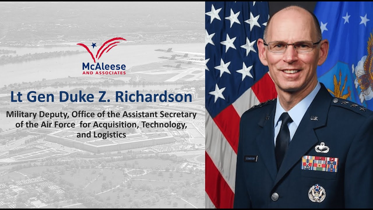 2021 McAleese Defense Programs Conference Speaker: Lt Gen Duke Z ...