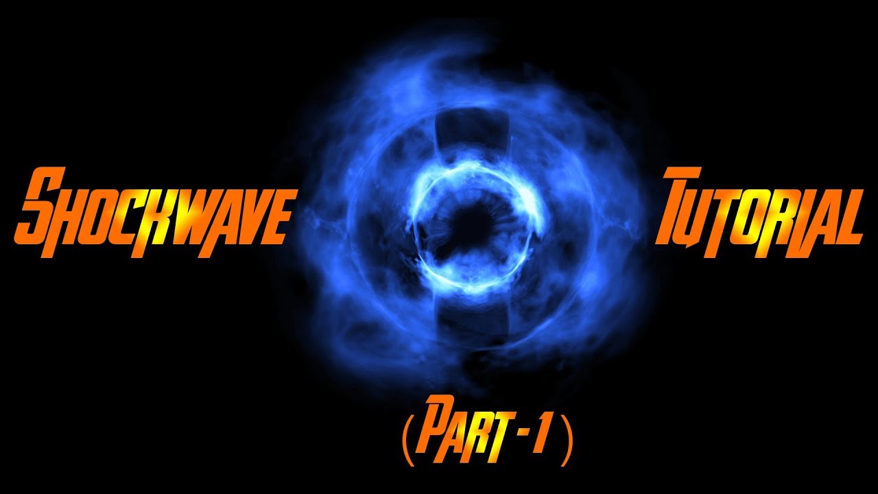 After Effects Tutorial-How to Create Shock Wave (Part-1) lldurfdurfll ...