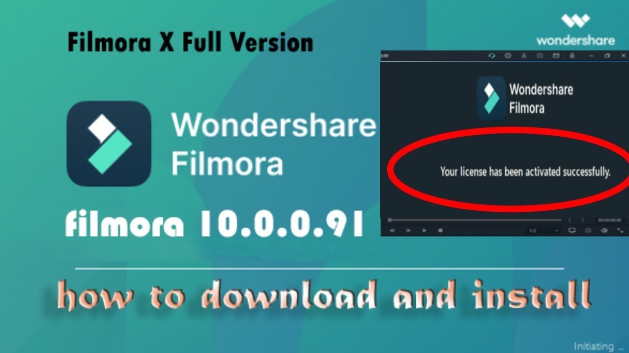Como Baixar e Instalar Filmora 10 2021 sem Marca de Agua - YouTube