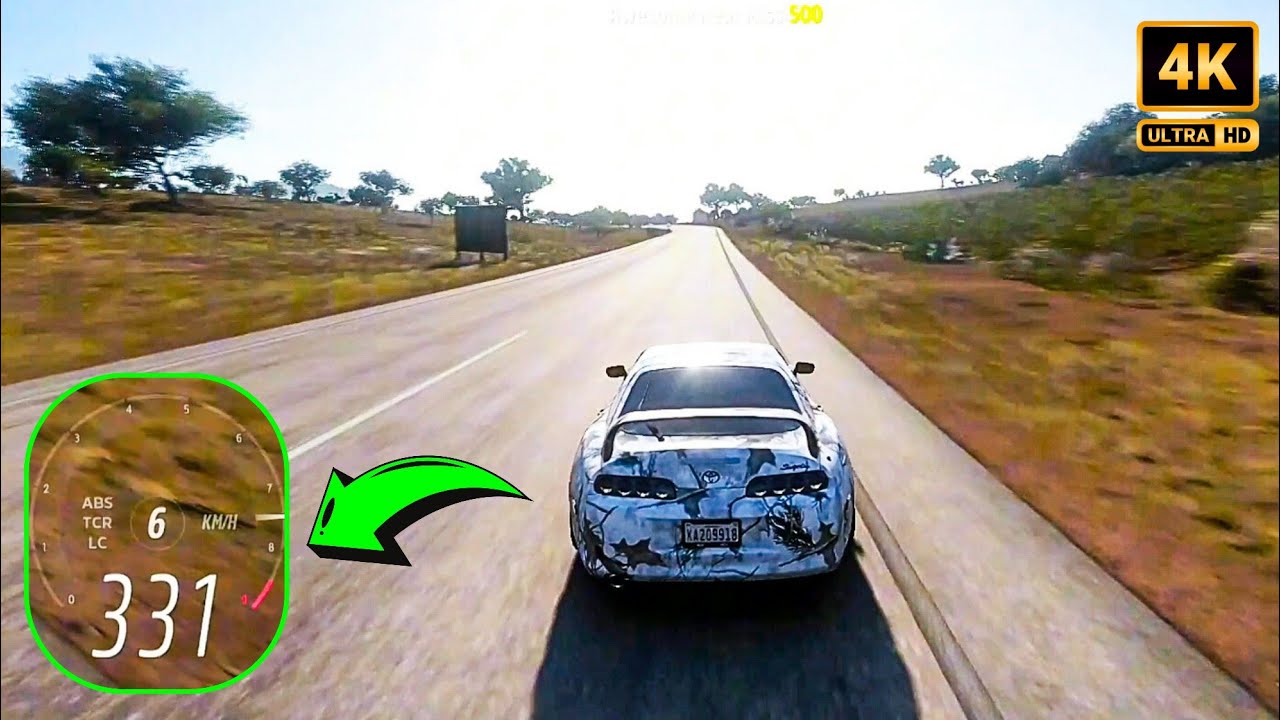 Legendary Supra MK4 Hitting Top speed @331/mph #supra - YouTube