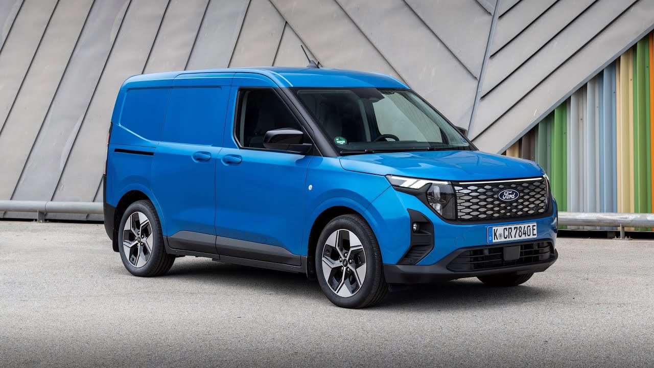 2025 Ford Transit Courier Electric Compact Van - YouTube