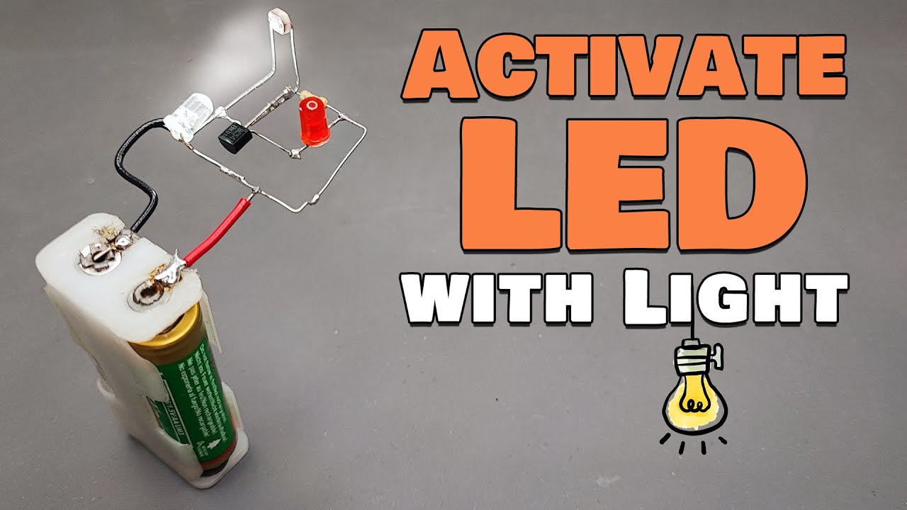 How to Activate an LED with Light: Smart LED - YouTube