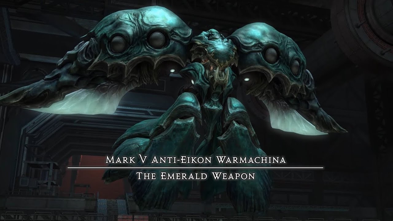 FFXIV:Shadowbringers | Sorrow of Werlyt | The Emerald Weapon (Castrum ...