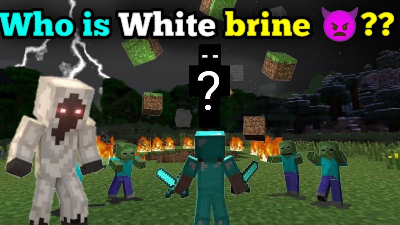 Reality about white brine in Minecraft | whiteland smp part 7 - YouTube