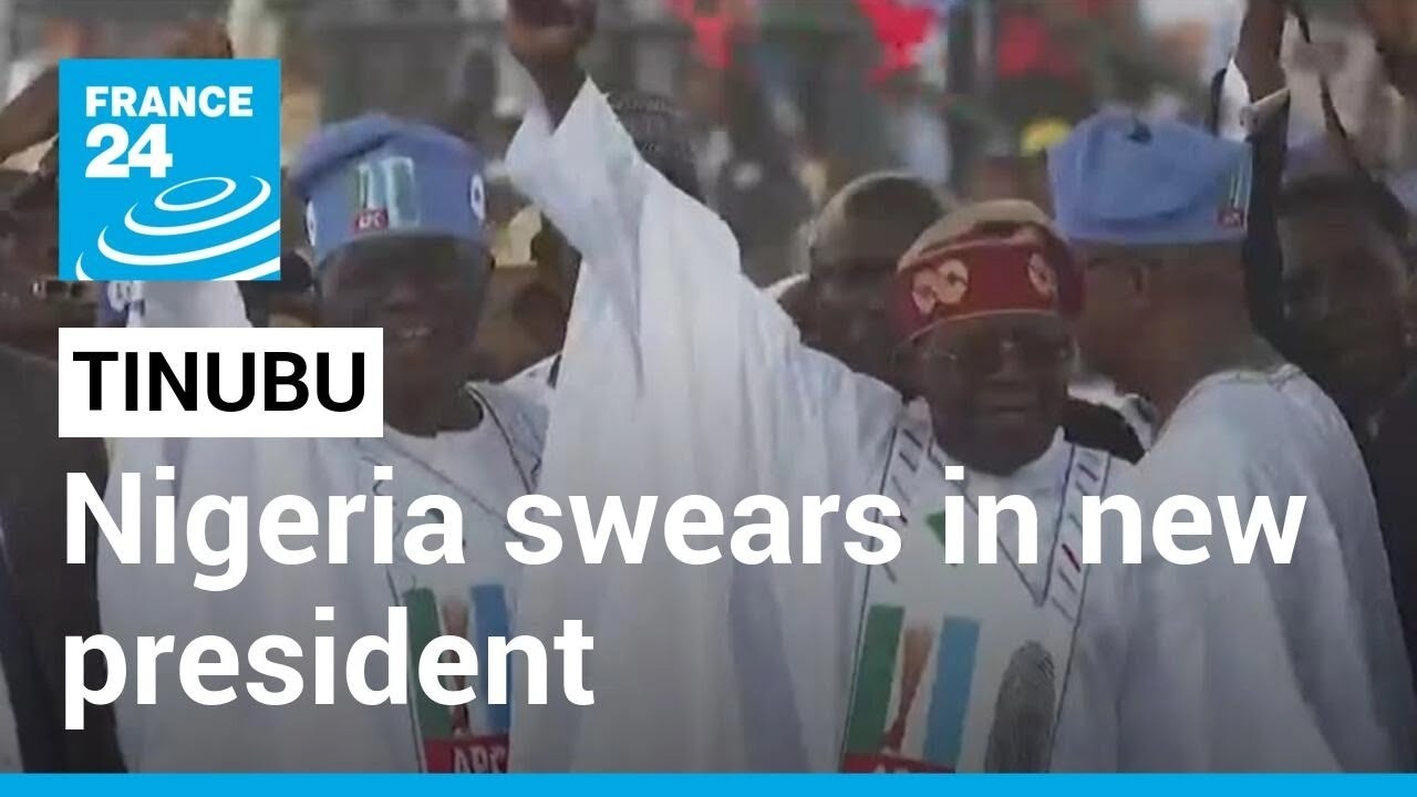 Nigeria swears in new president: Bola Tinubu takes over as leader of divided nation • FRANCE 24 ...