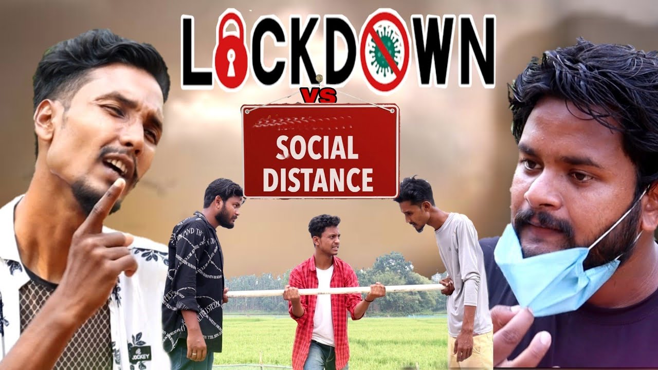 Lockdown vs Social Distance | Funny Video | Behuda Boys | 2021 - YouTube