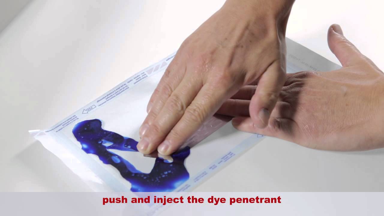 hawo InkTest PRO for the routine testing of sealing seams - YouTube