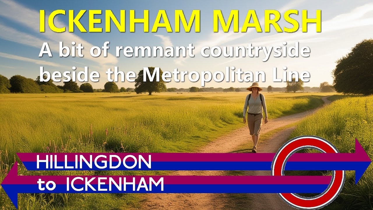 Hillingdon to Ickenham: Green Belt within London - YouTube