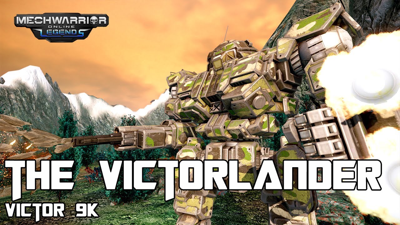 This Thunderous Combo Tears Through Anything! - Victor 9K | Mechwarrior ...