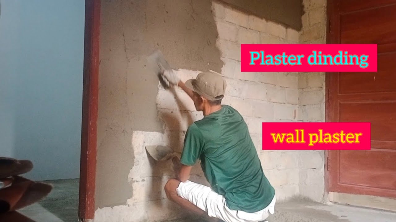 Plaster dinding,wall plaster@tukangplaster - YouTube