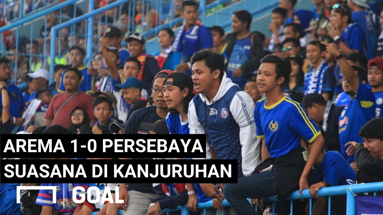 Suporter Masuk Lapangan! Arema FC 1-0 Persebaya Surabaya - YouTube
